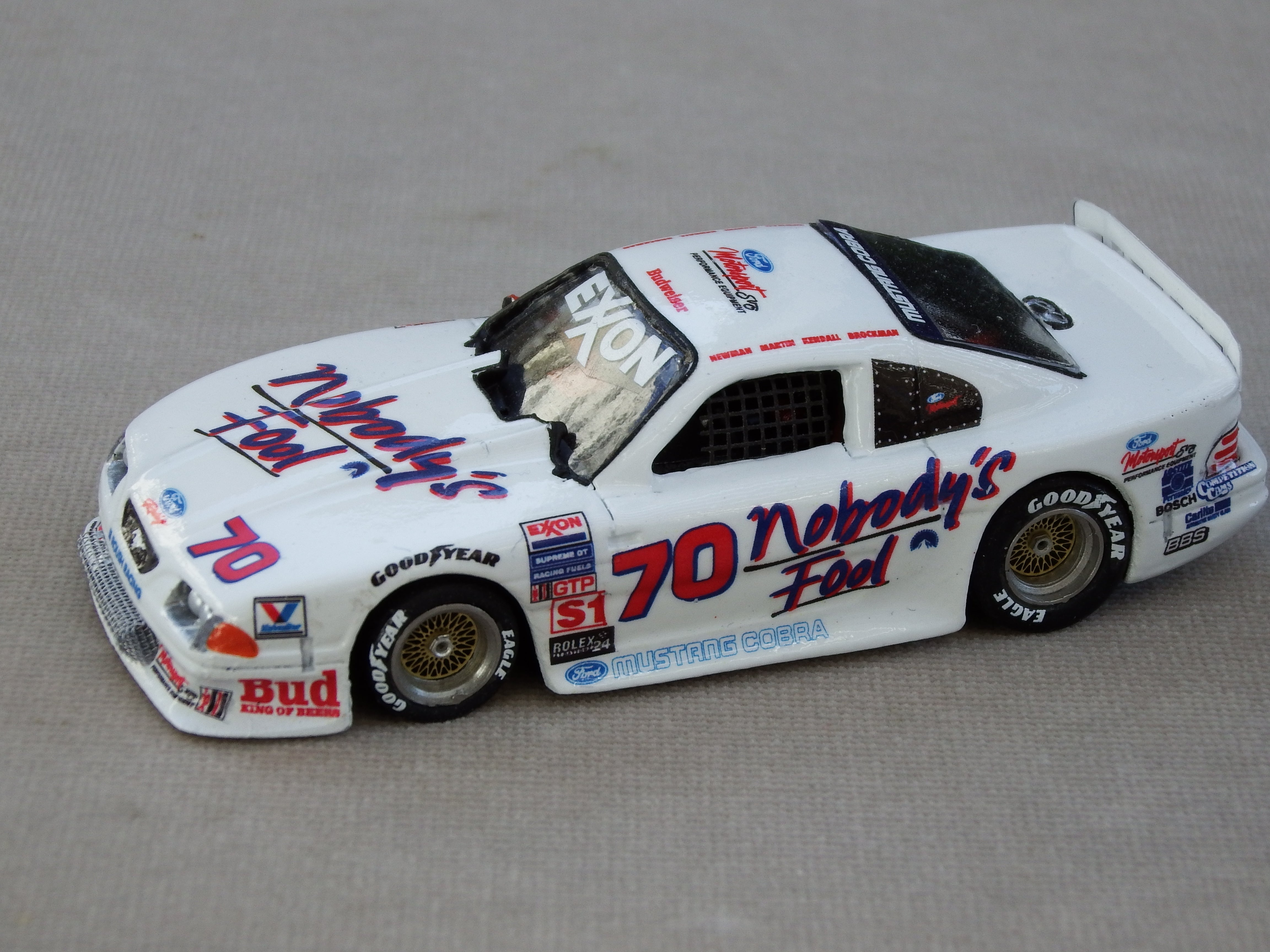 Ford Mustang, Nobody's Fool, Daytona 1995, Kendall, Newman, Brockman ...