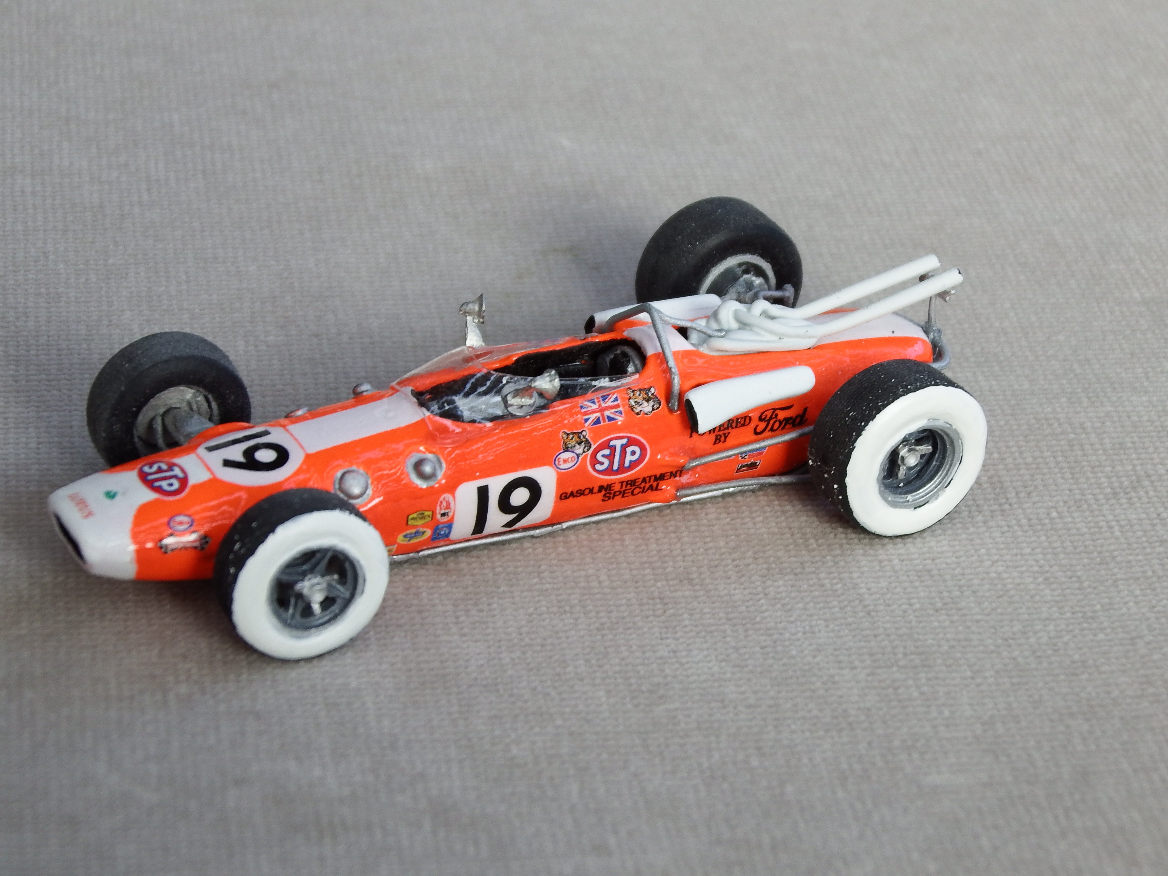 Lotus 38,STP, Indianapolis 1966, #19, Jim Clark – MA Scale Models