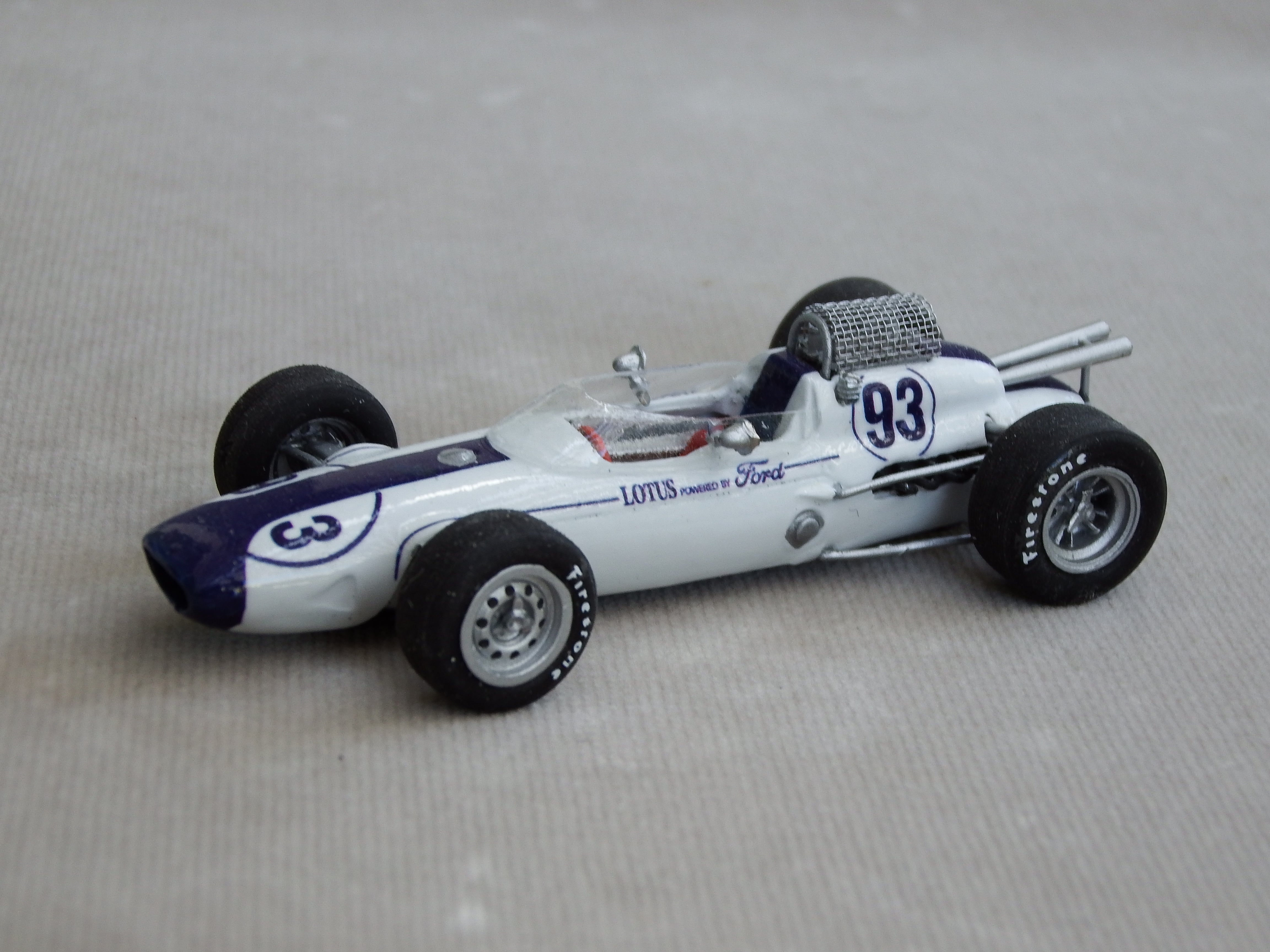 Lotus-Ford, Indianapolis, 1963, Dan Gurney – MA Scale Models