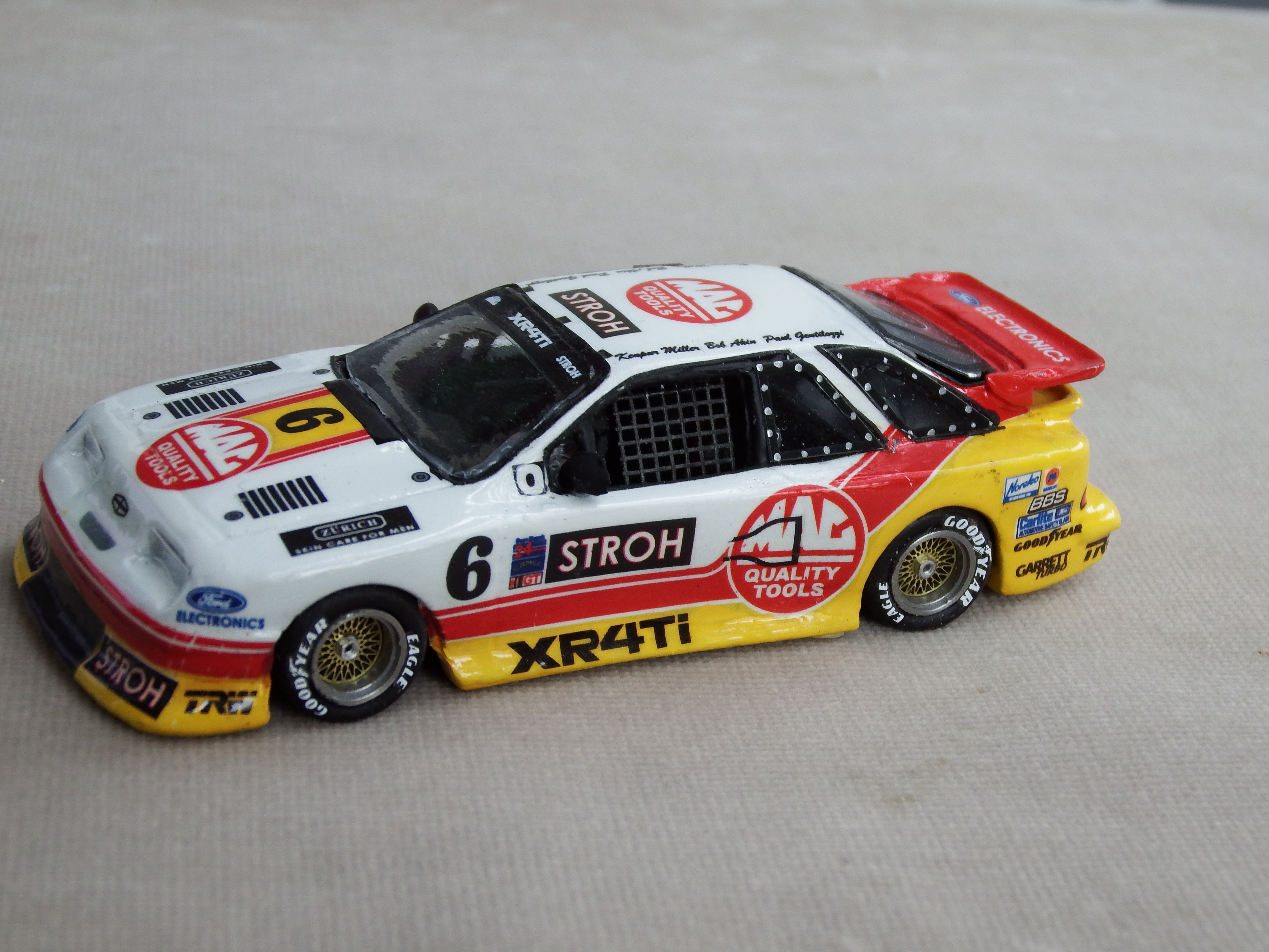Merkur-XR4T1-Turbo4, Mac Tools, Daytona, 1988, Kenper Miller, Bob Akin ...