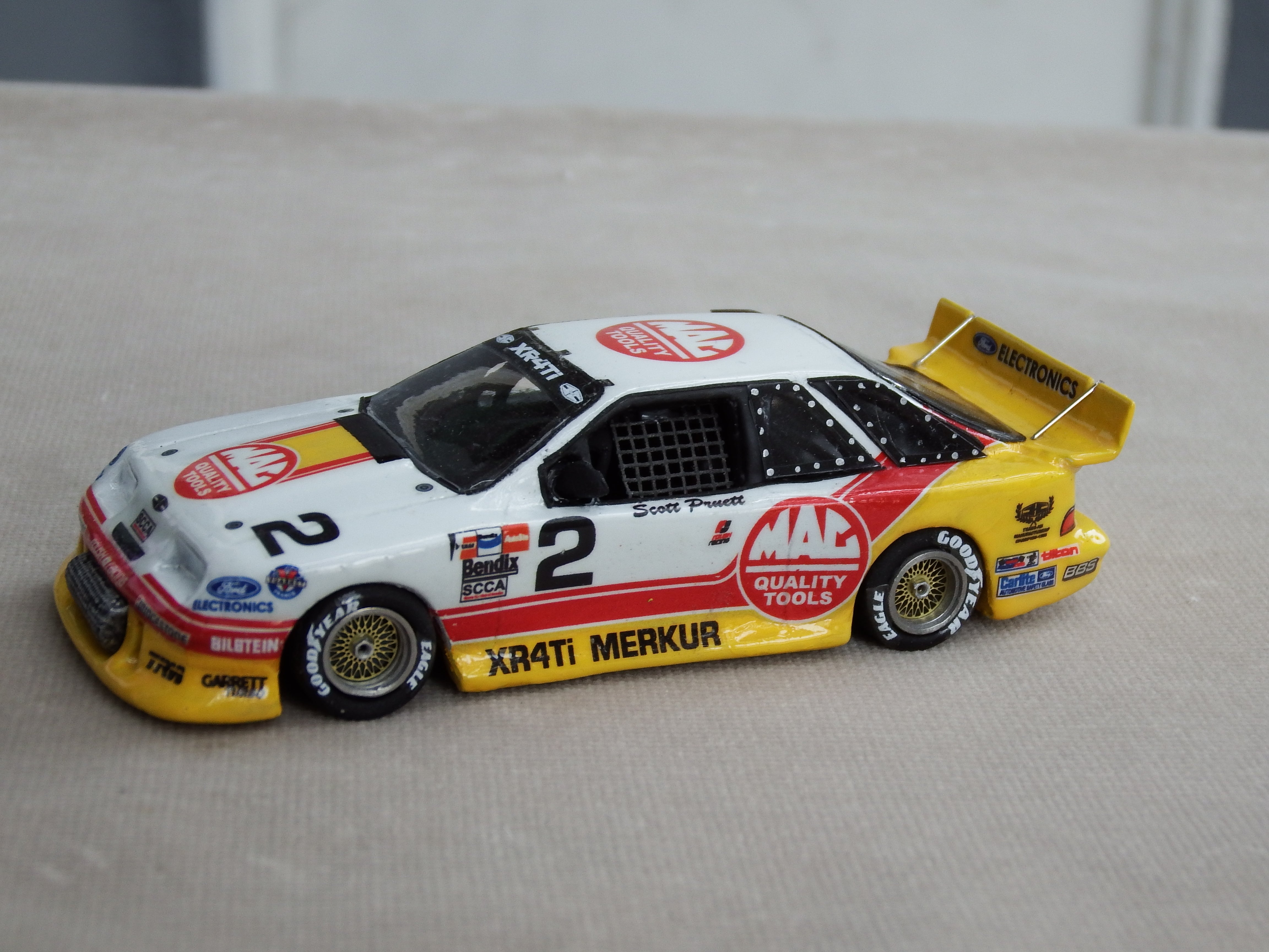 Merkur-XR4T1-Turbo4, Mac Tools, TransAM, 1987, Build either #3 Pete Ha ...