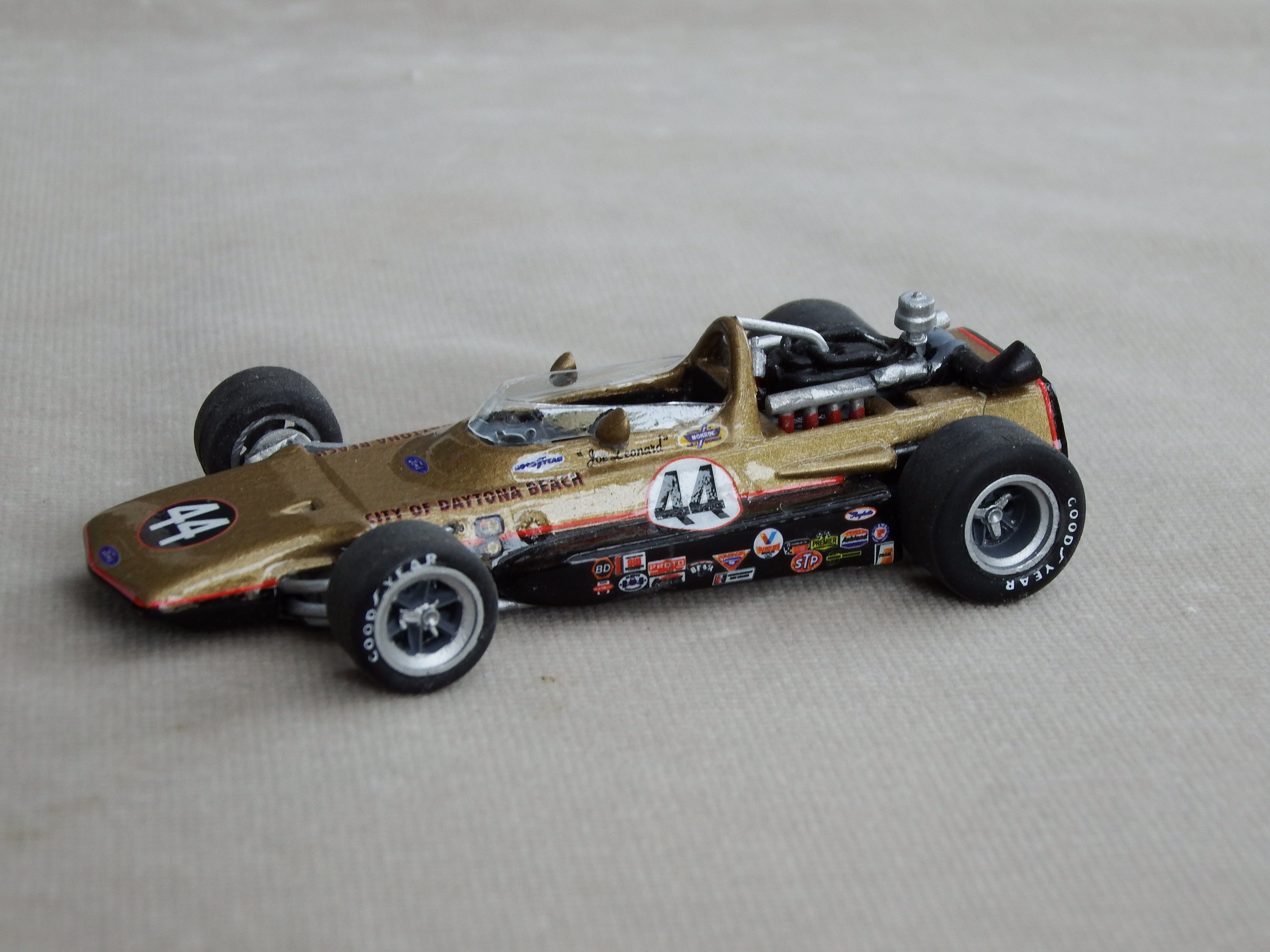 City of Daytona Beach Eagle, 1969, Indianapolis, #44, Joe Leonard – MA ...