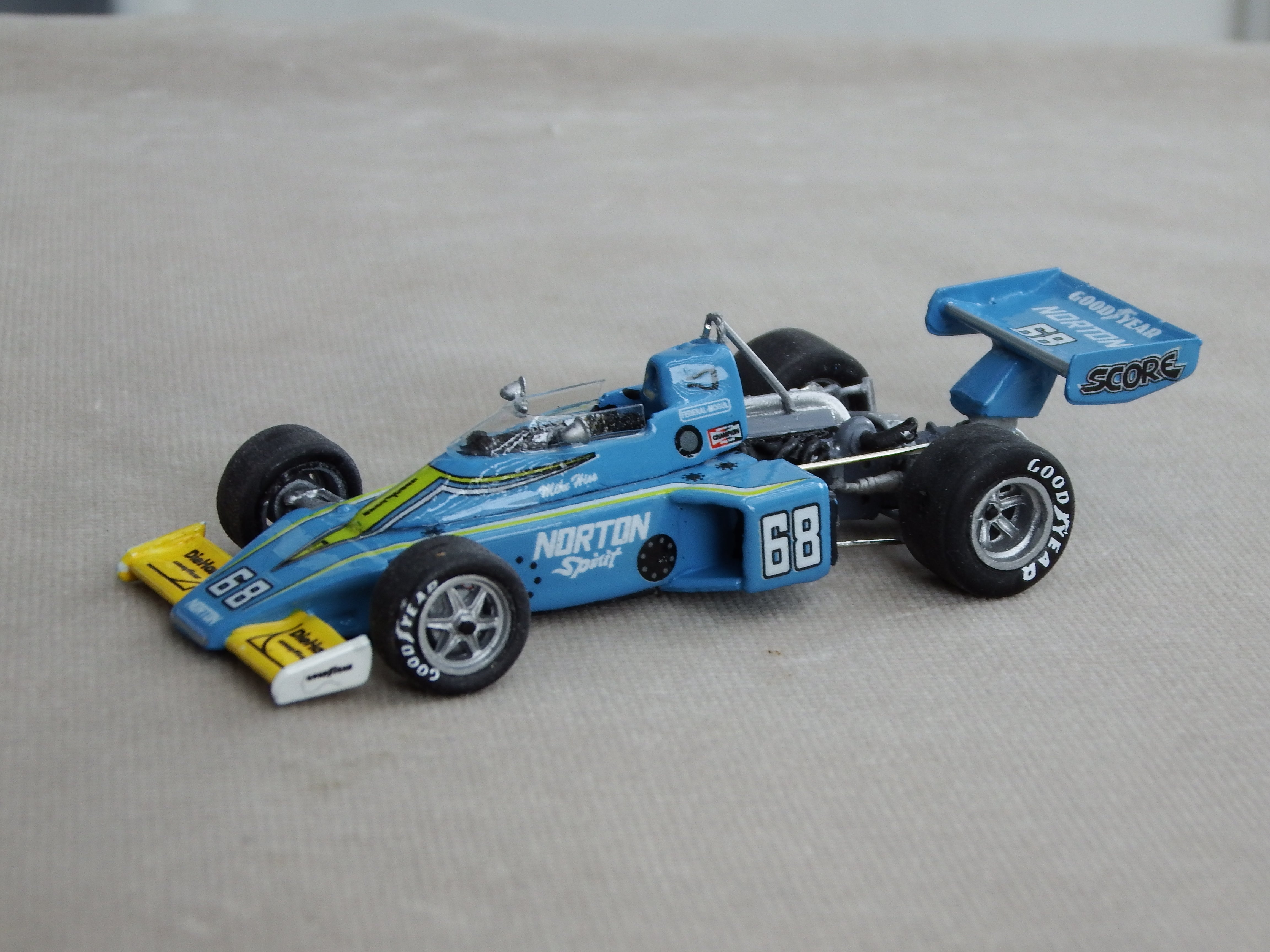 Norton Spirit, McLaren, Indianapolis, 1974, #68, Mike Hiss – MA Scale ...