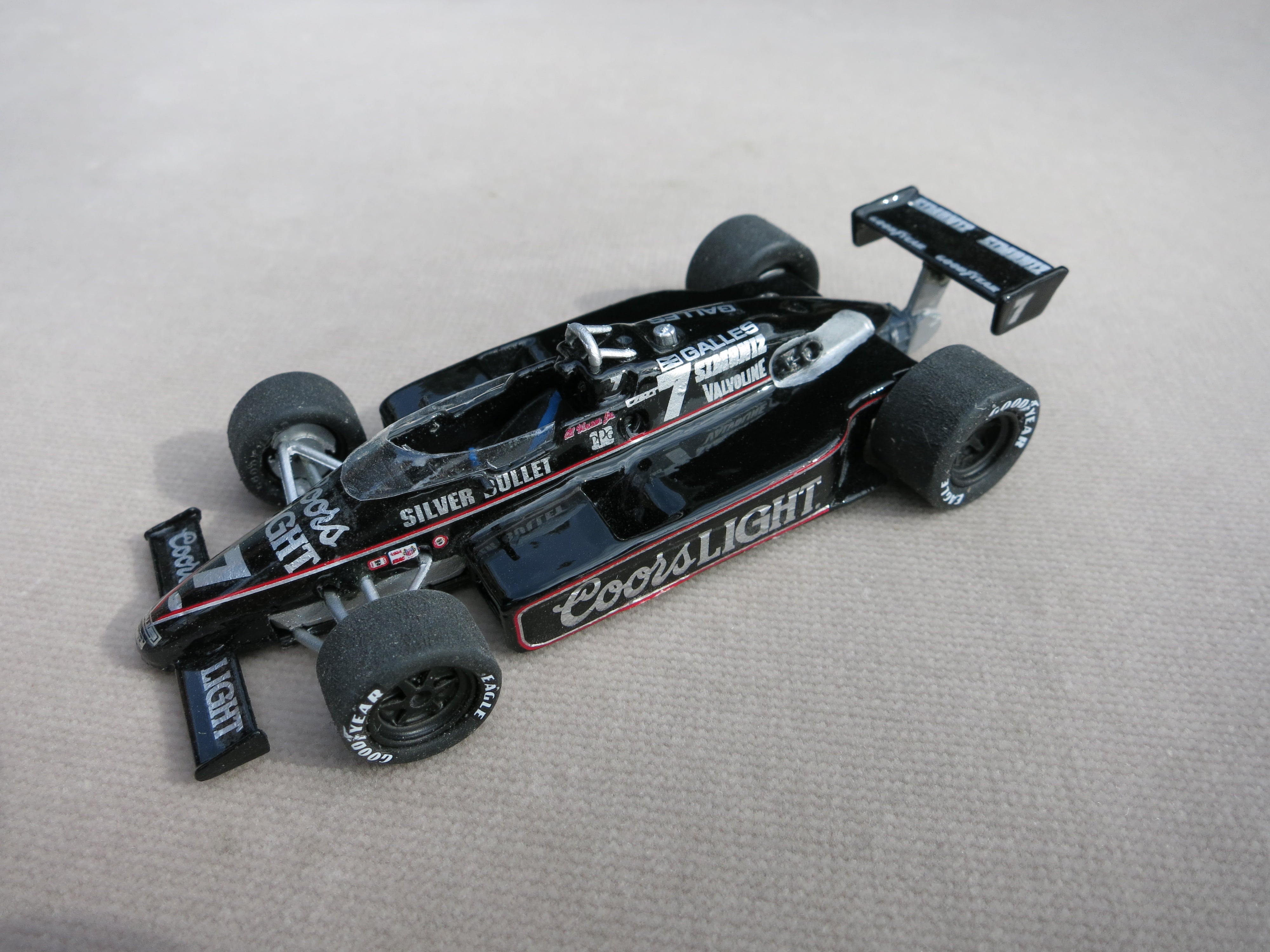 March, 1984, Coors Light, Al Unser, Jr. – MA Scale Models
