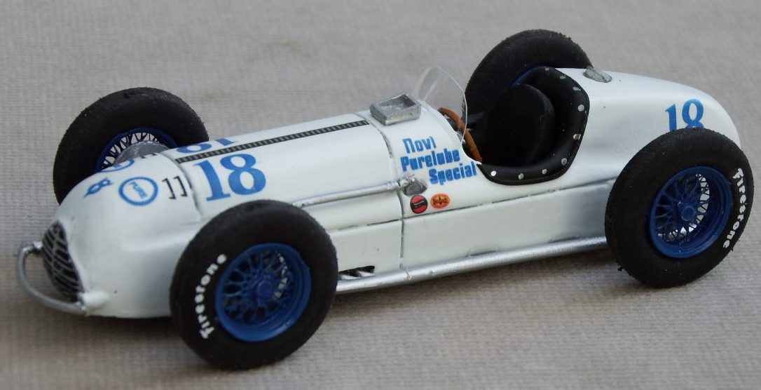Novi, Purelube Special, 1951, Indianapolis, Duke Nalon – MA Scale Models