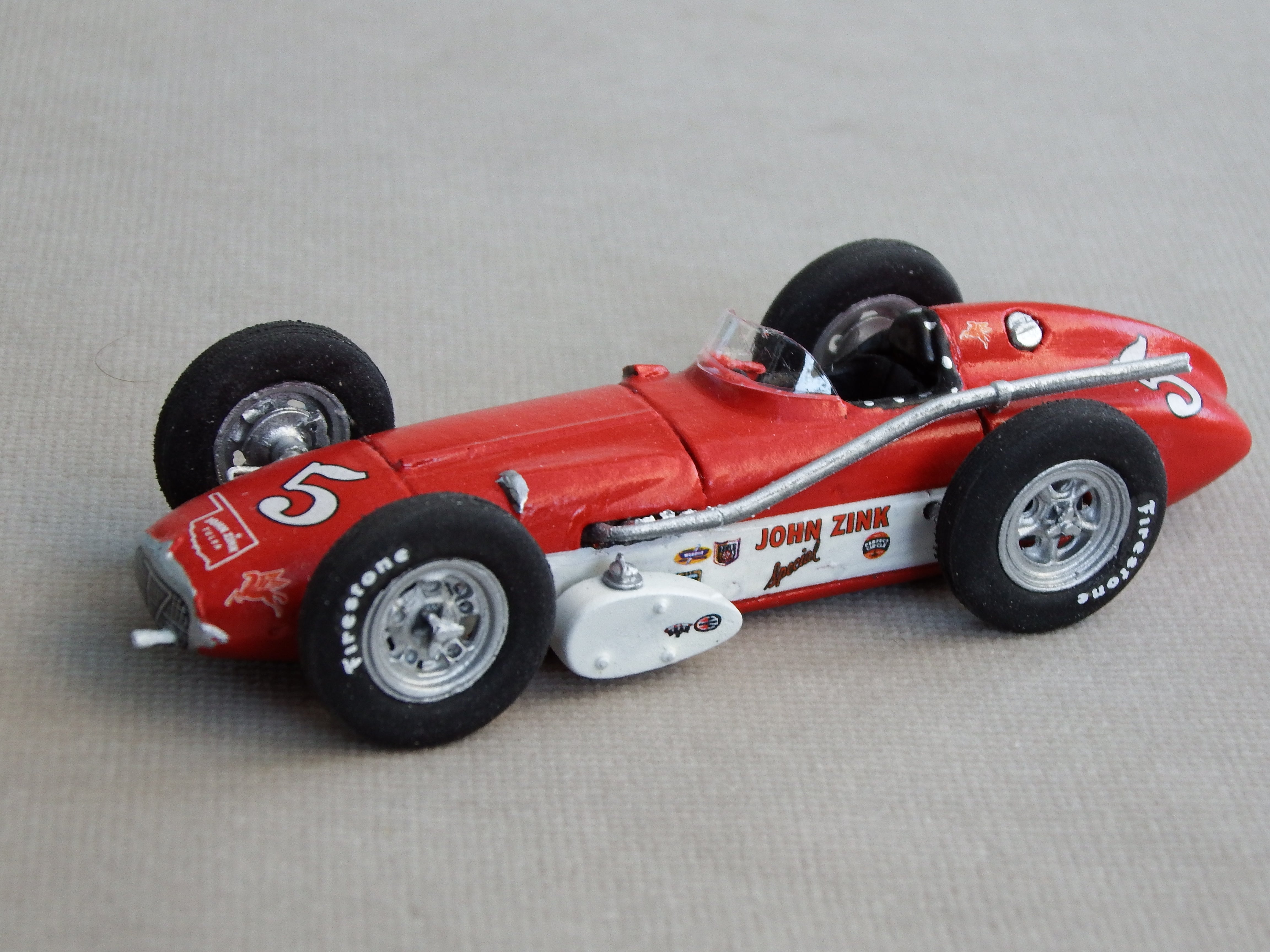 John Zink, Offy-Watson, Ed Elisian, Indianapolis, 1958 – MA Scale Models