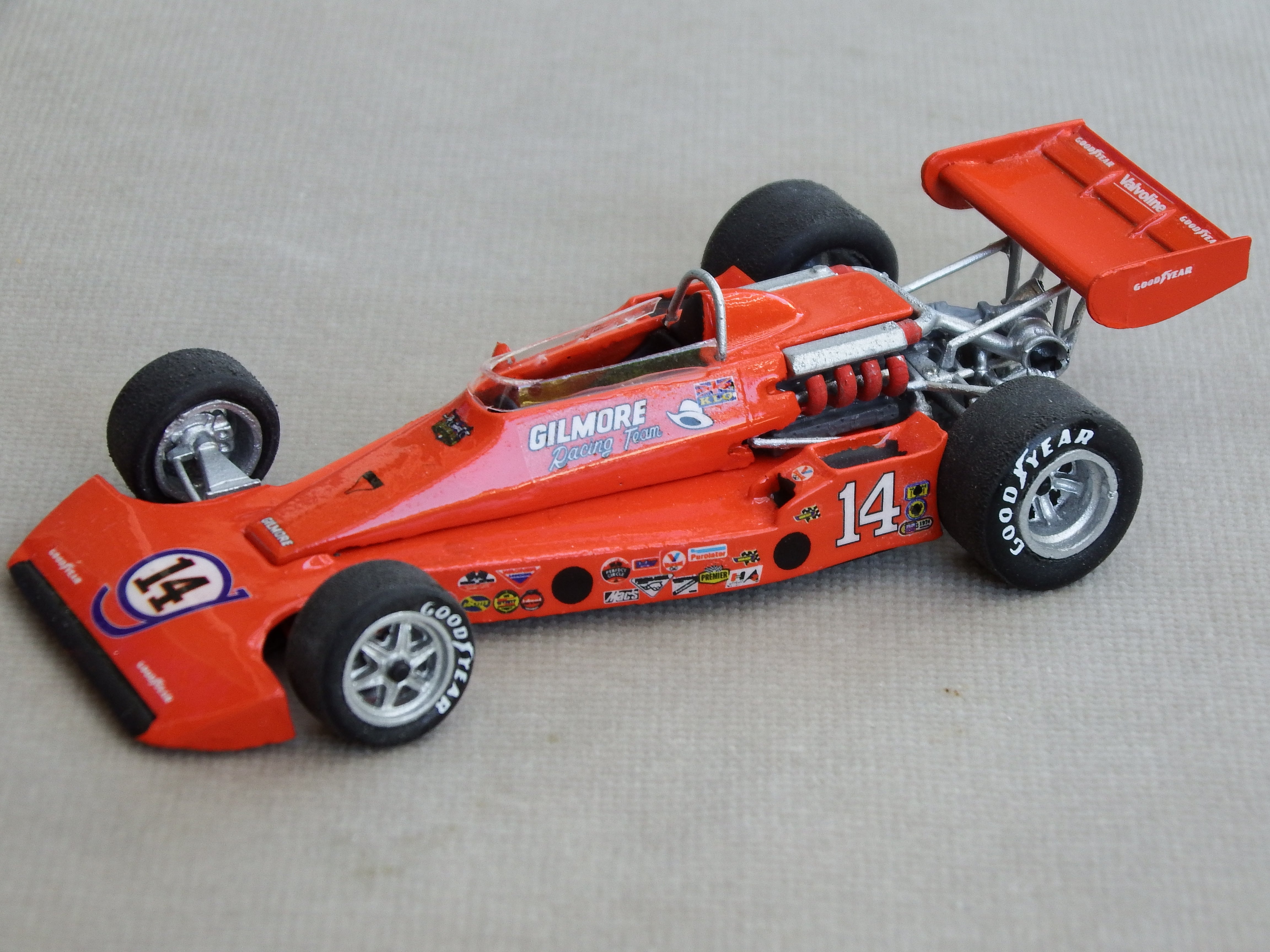 Gilmore Coyote, Indianapolis, 1974, A.J. Foyt – MA Scale Models