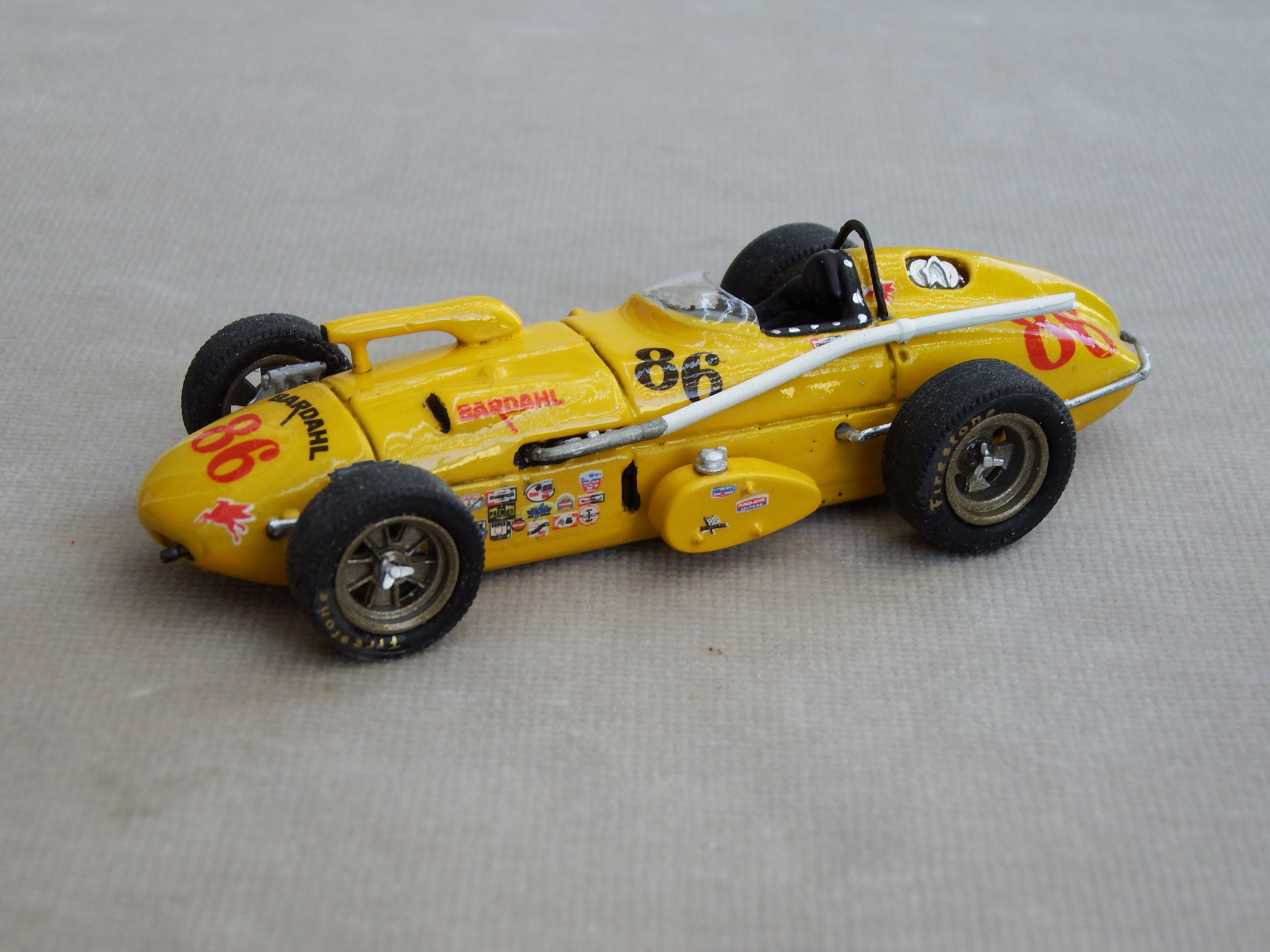 Bardahl Watson, 1964, Indianapolis, Johnny Rutherford – MA Scale Models