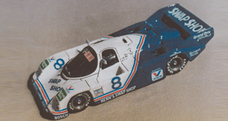 Porsche 962, Valvoline,Swap Shop, Daytona 3 Hour Race 1985, Foyt, Holb ...